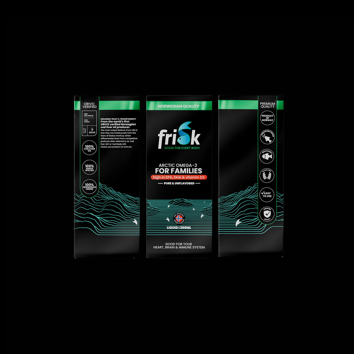Frisk Arctic Omega-3 For Families | Essential Omega-3 for All Ages ...